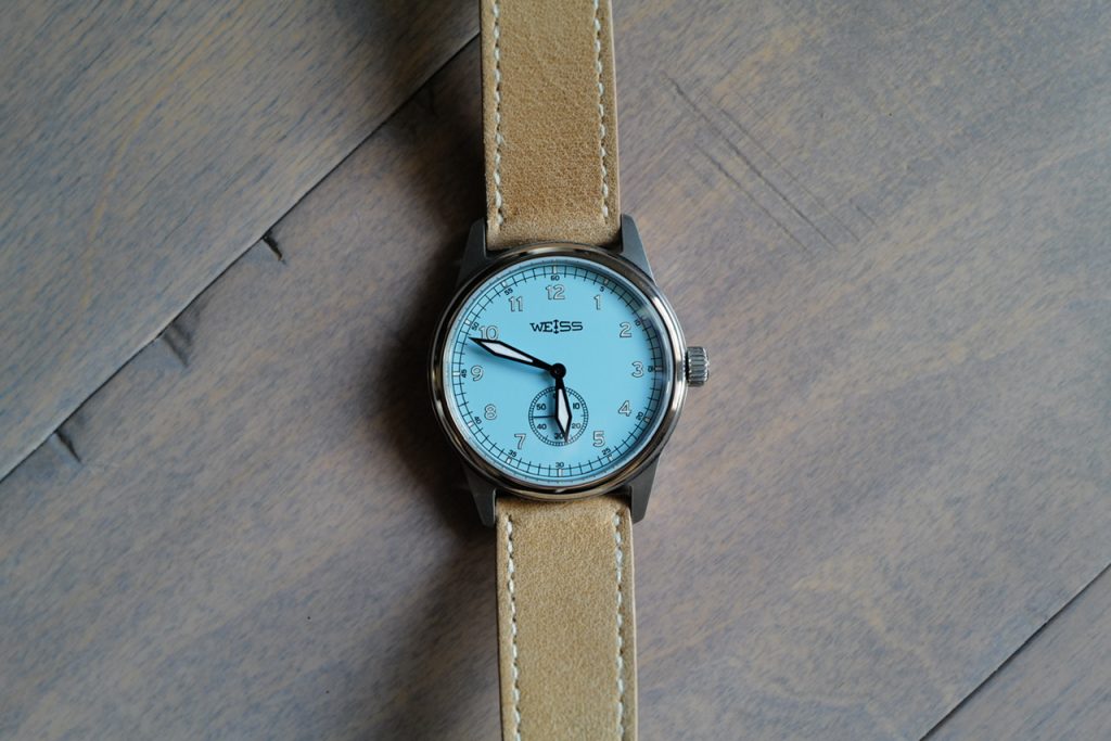 Weiss Watch Company Standard Issue Field Watch: 38mm Titanium Limited ...